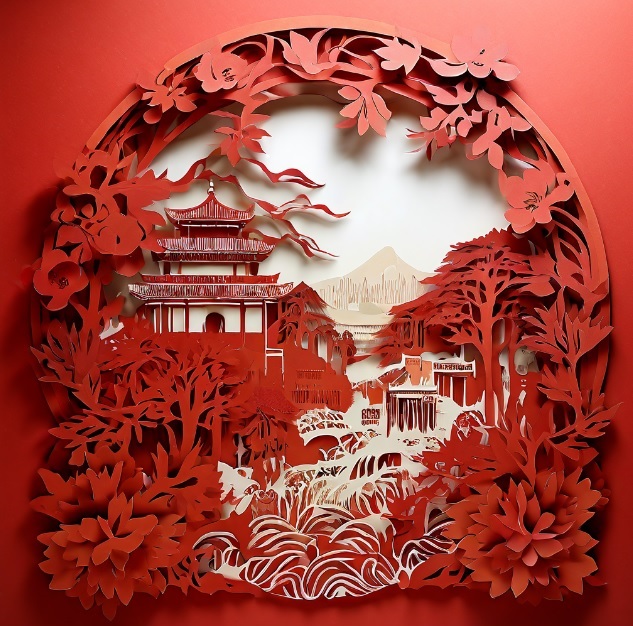 AI paper-cutting Image Generator | ExtranAI - Singapore-based AI Group